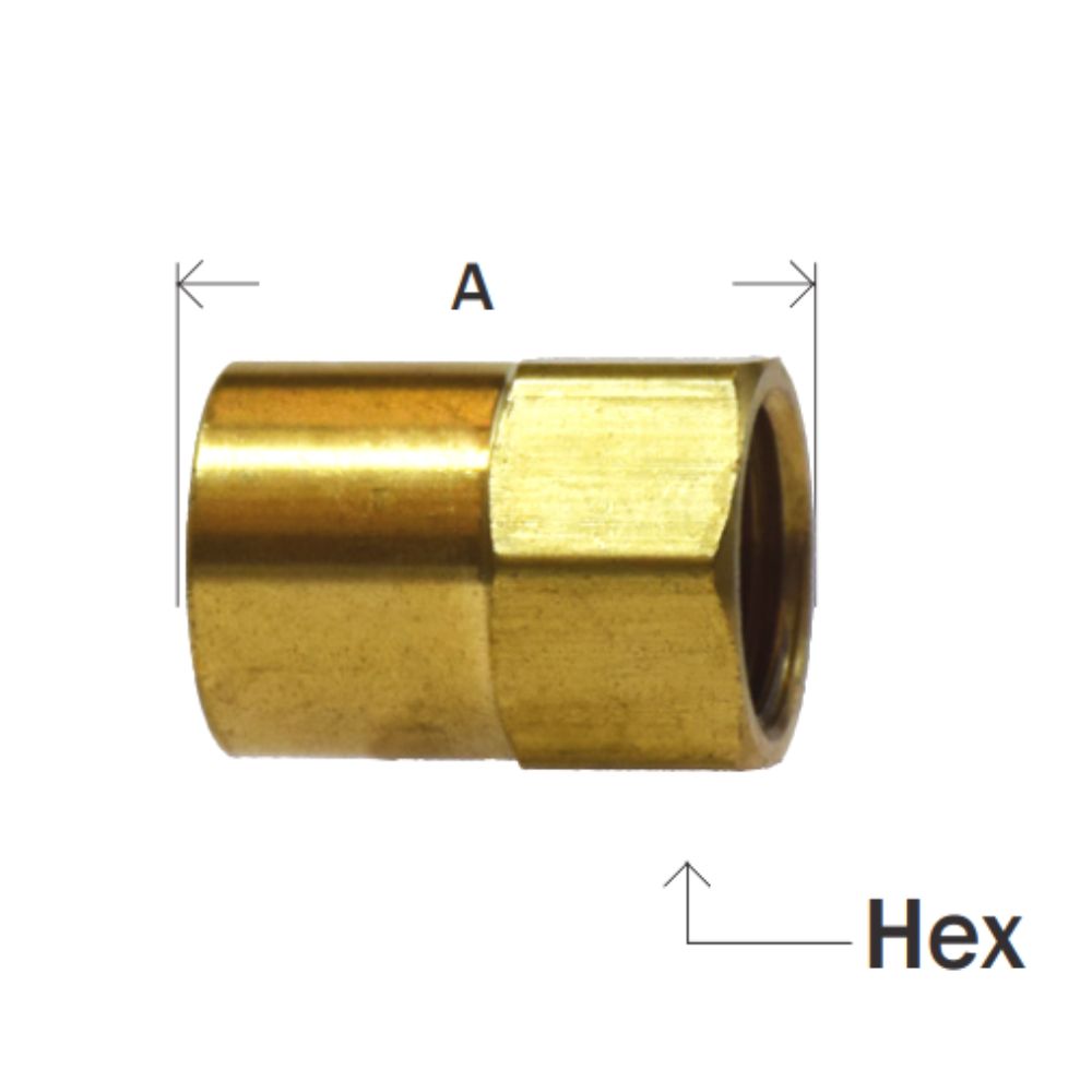 Brass Inverted Flare Fittings-Female Adapter Wholesaler-Topa