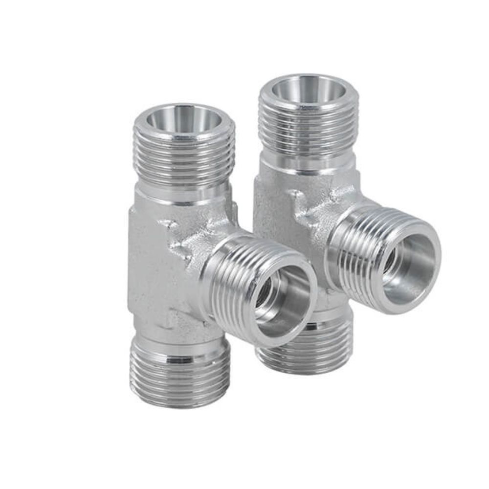 AC Hydraulic Metric Tee Fitting China Supplier-Topa