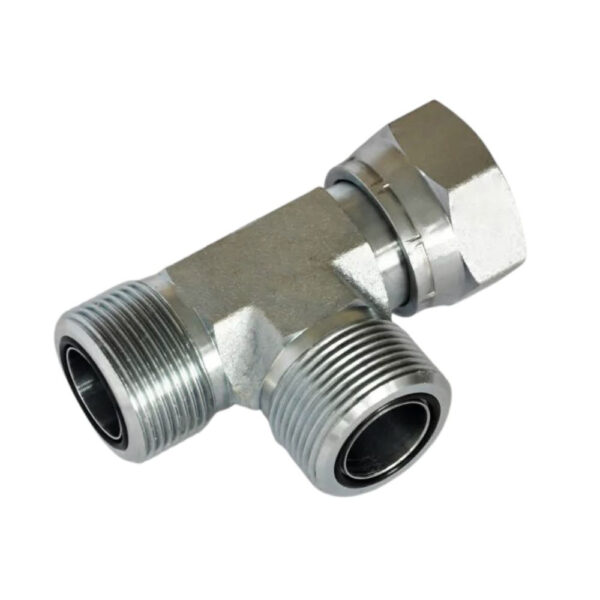 CE Metric Tee Fittings- Male O-ring/Female Run Tee-Topa