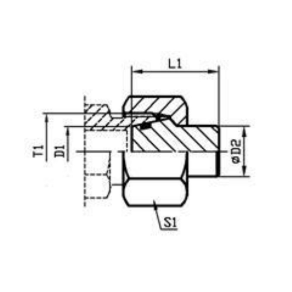 9C/9D Female Hydraulic Metric Plug China Supplier-Topa