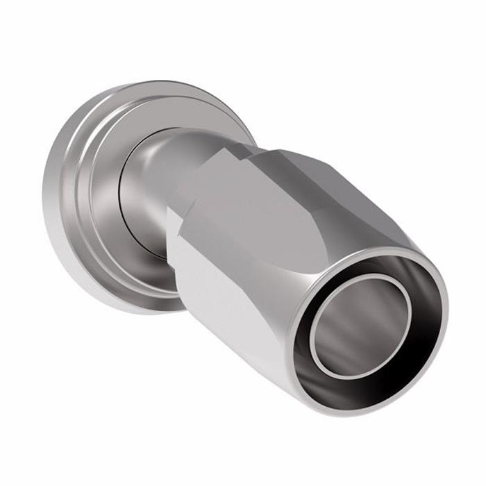 Hydraulic Elbow 45° Code61 Reusable Crimp Fitting