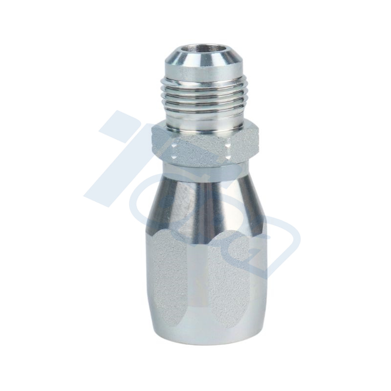 16718 Hydraulic Male JIC Reusable Hose Fitting