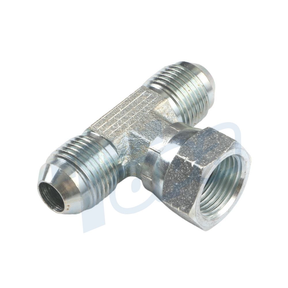 6600 - JIC Hydraulic Hose Tee Fittings Factory - Topa