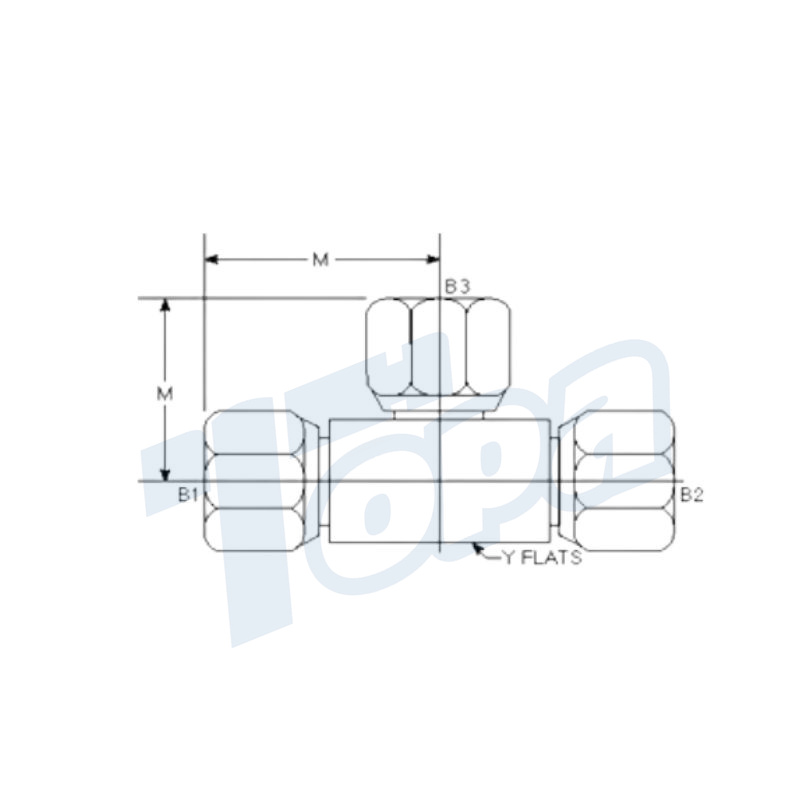 6606 - JIC Female Hydraulic Fitting Manufacturer - Topa