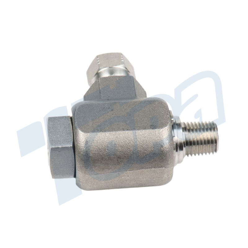 Male NPTF to Female NPSM Hydraulic Swivel Fittings - Topa