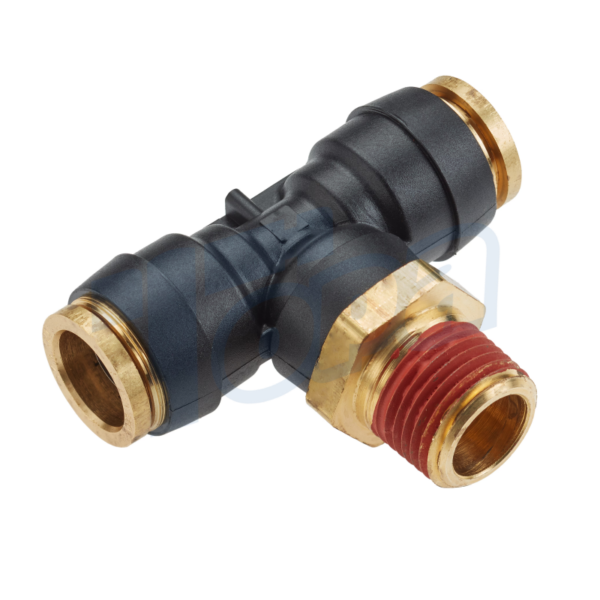 Male Branch Tee Composite Air Brake Fitting Wholesaler -Topa
