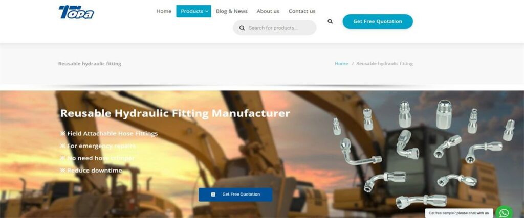 Top 10 Global Field Attachable Hose Fittings Manufacturers