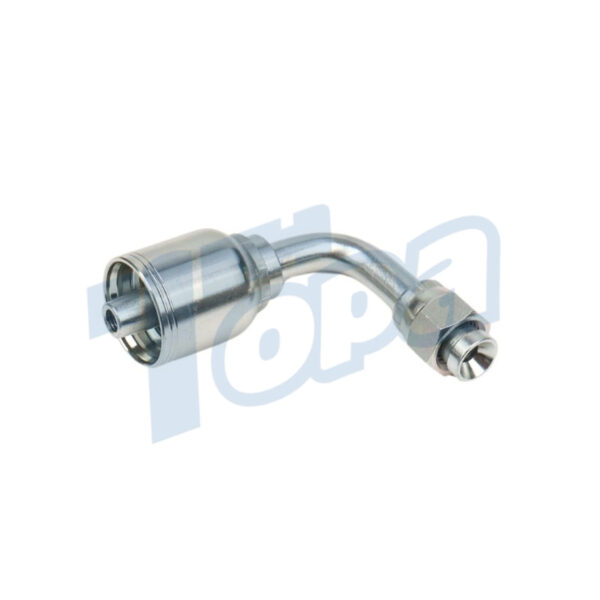 14143-Long Drop JIC Crimp on Hydraulic Fittings - Topa