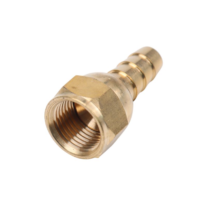 Straight Female Brass Barbed Hose Fittings - Topa
