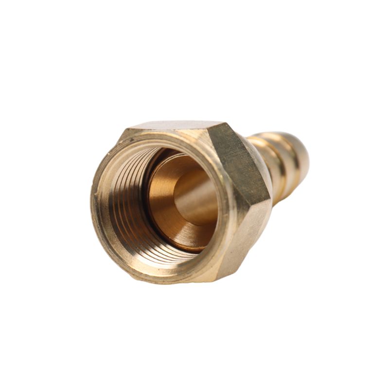 Straight Female Brass Barbed Hose Fittings - Topa