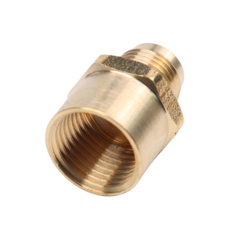 Flare to FIP Straight Brass Nipple Fitting - Topa