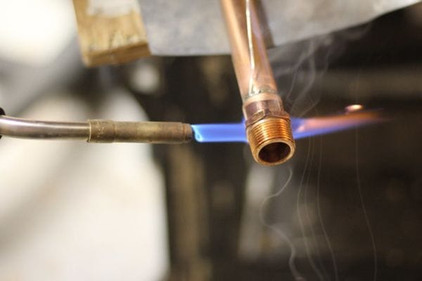 How to Solder Copper Pipe to Brass Fitting - Topa