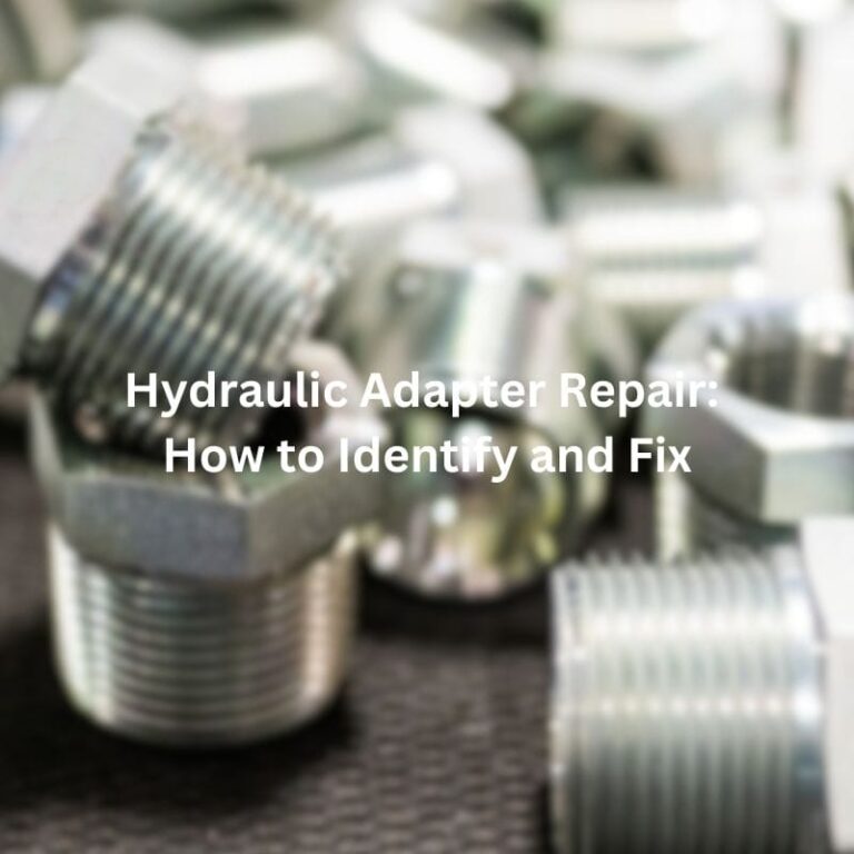 Hydraulic Adapter vs Coupler: Understanding Key Differences