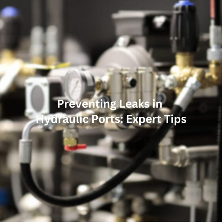 Hydraulic Fittings Types JIC: A Comprehensive Guide